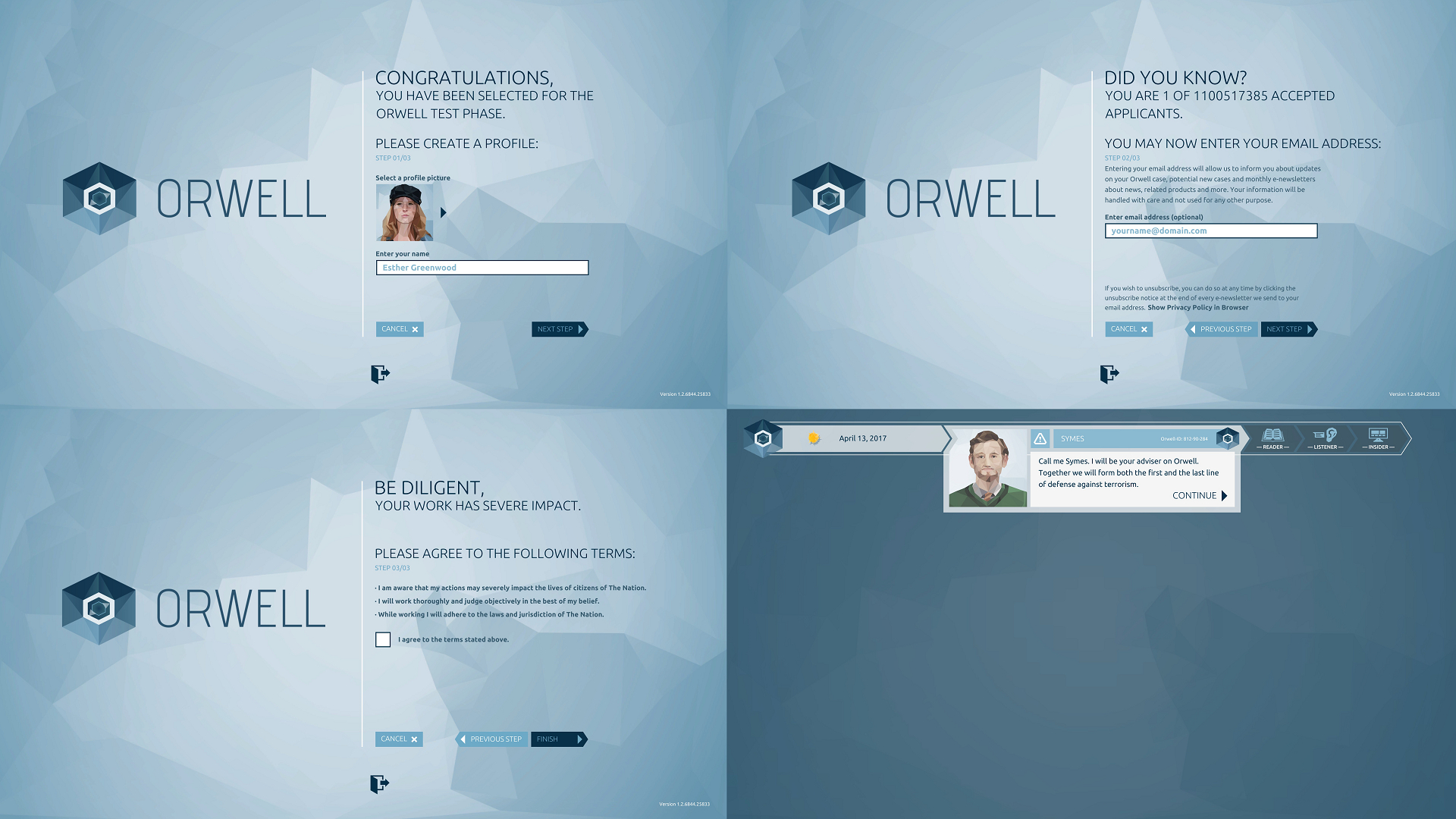 Orwell Parts 1 and 2 - A Comparative Review - Indie Hive Indie