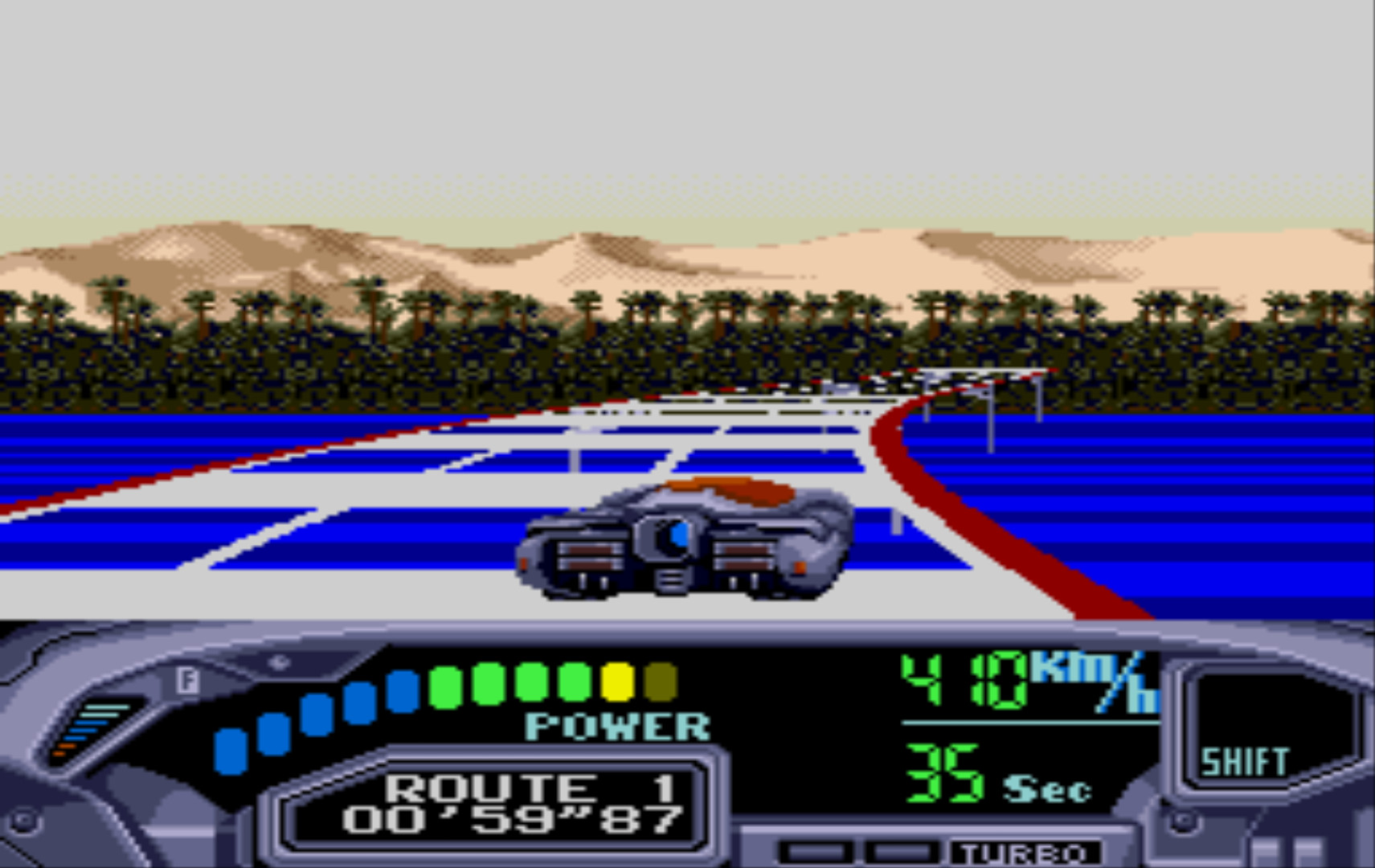 Outrun 2019 Review Futuristic Racer From 1993 Indie Hive Reviews