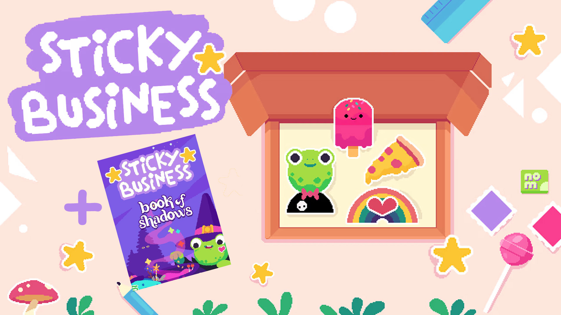 Sticky Business and Book of Shadows DLC - Cute, Casual, and Creative